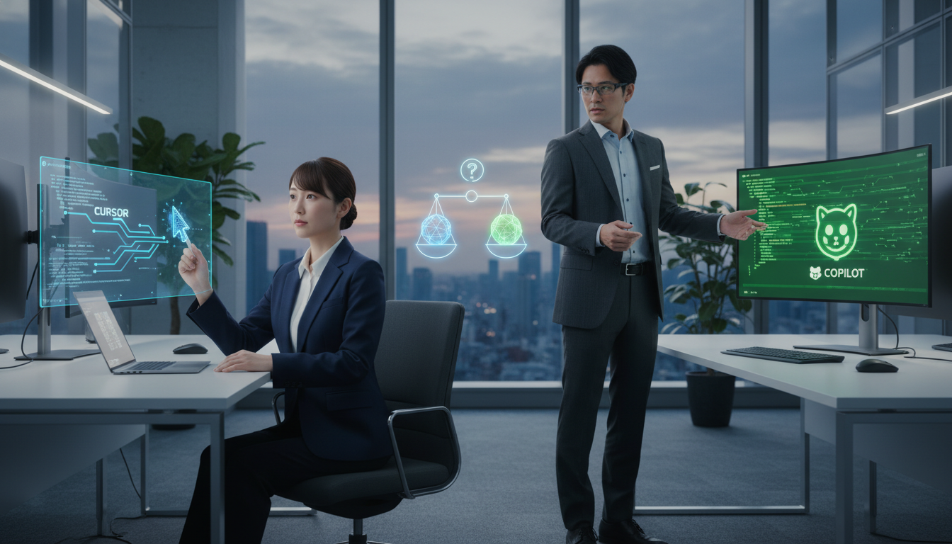 【2025年最新】Cursor vs GitHub Copilot 徹底比較！おすすめ5選と選び方の決定版 - 深層心理×AIセールス研究所
